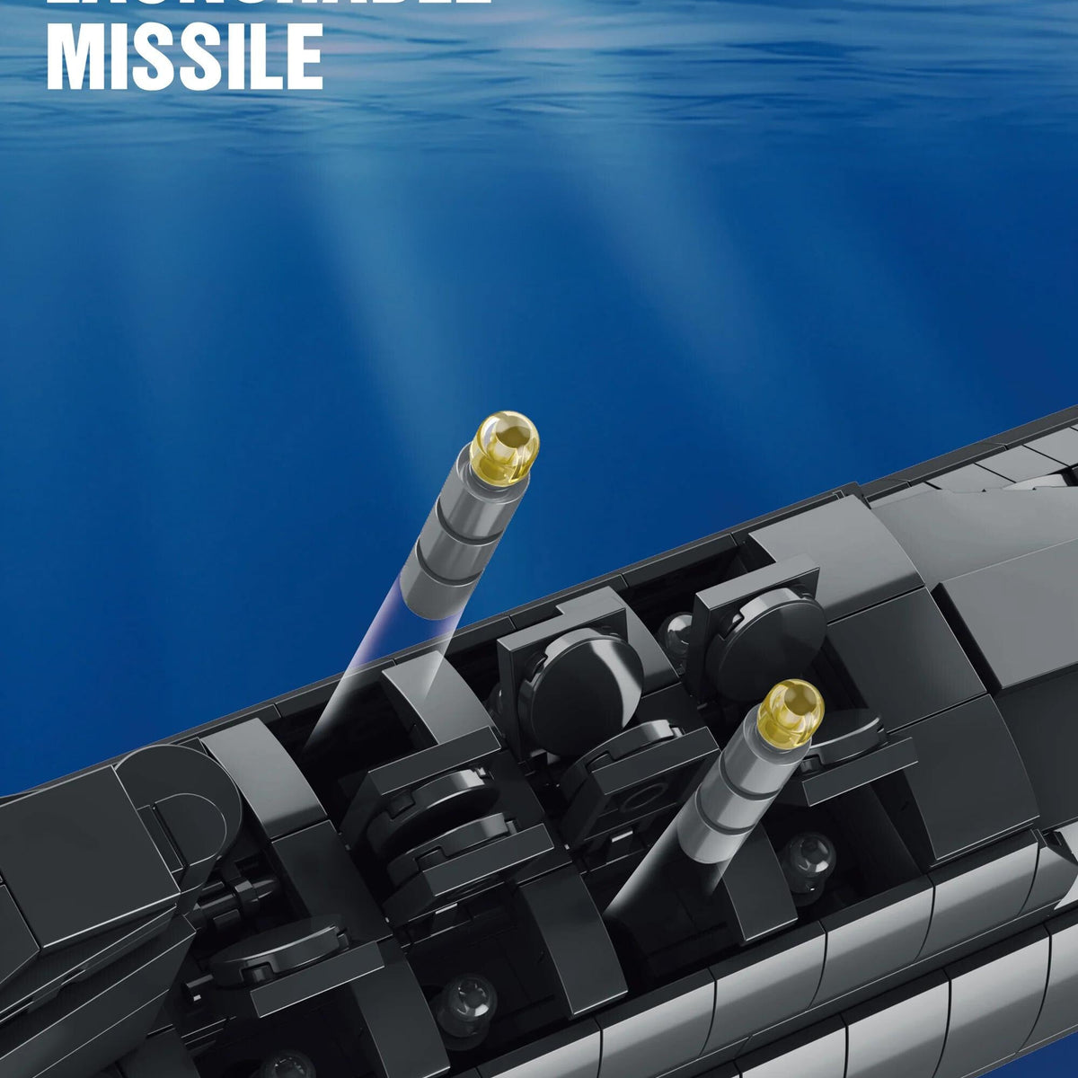 Sturgeon Class Nuclear Attack Submarine - Legendary Series - Mil-Blox