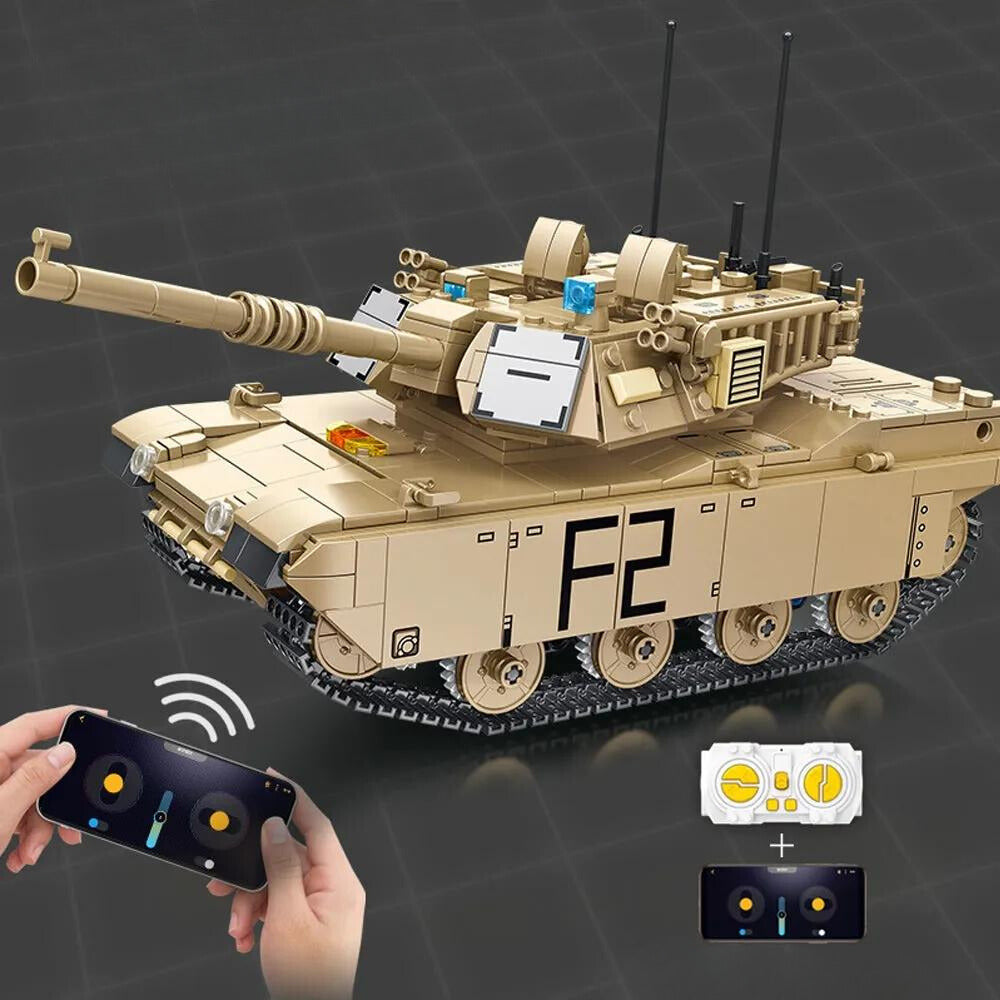 Remote Controlled M1A2 Abrams Main Tank - Mil-Blox